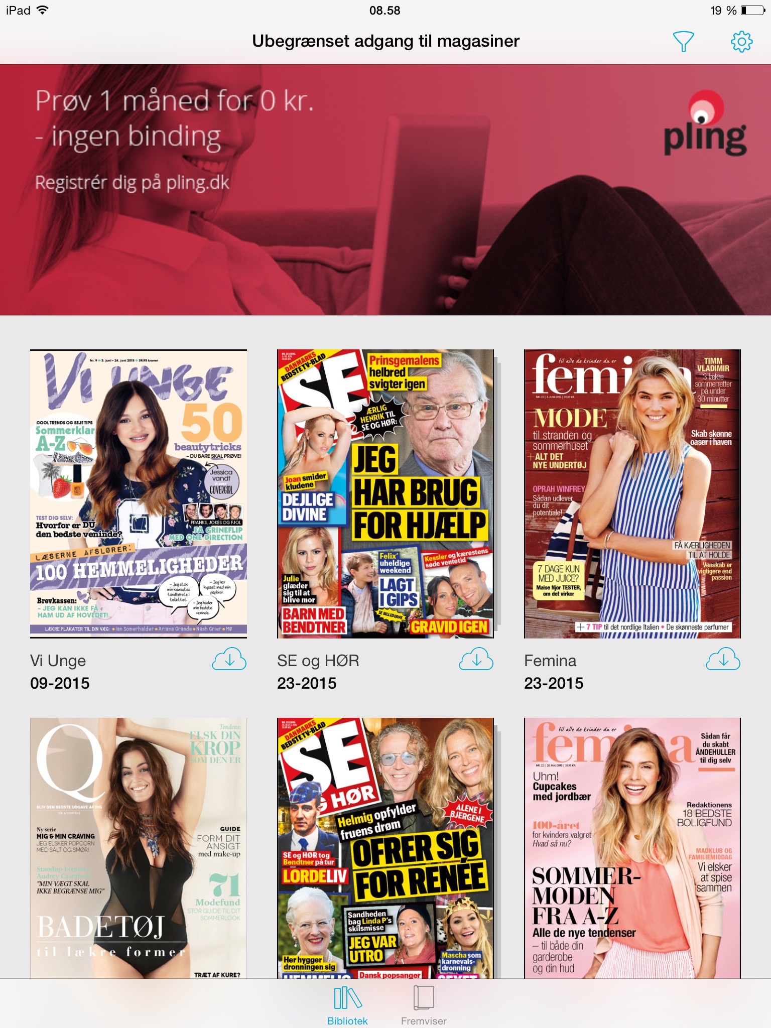 Spotify for ugeblade og magasiner