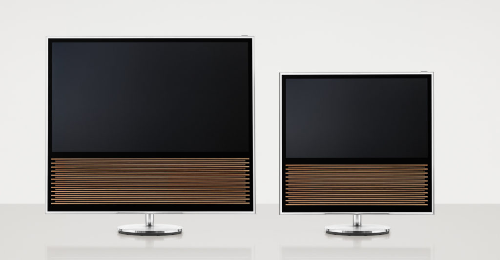 Nyt B&O-tv i eg og glas
