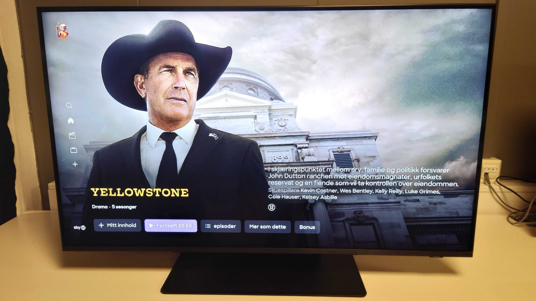 Nu er SkyShowtime tilgængelig til Samsung TV